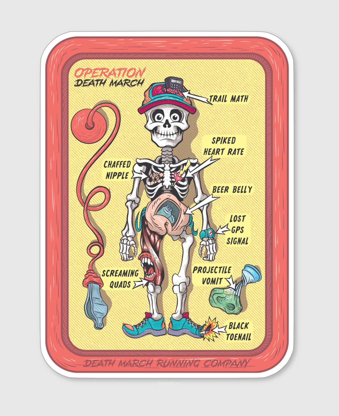 Operation Sticker – Death March Running Company