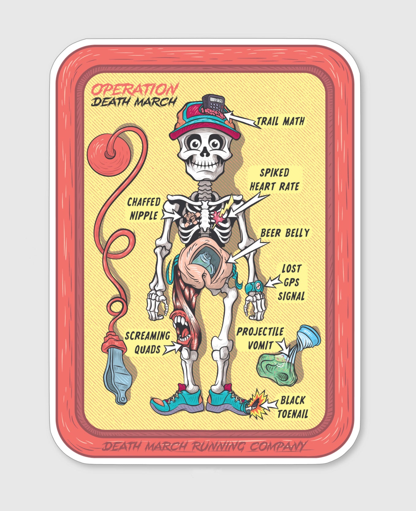 Operation Sticker – Death March Running Company
