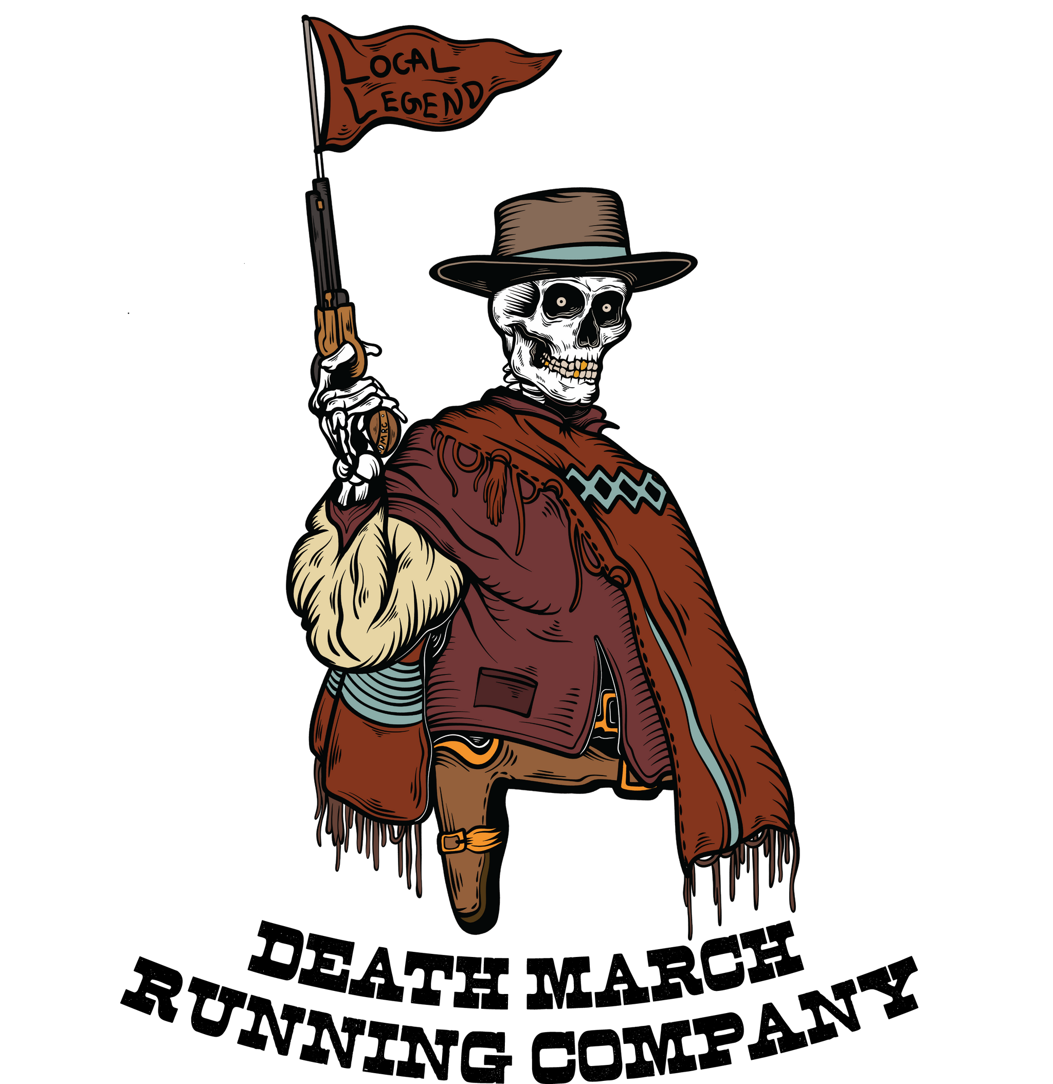 Local Legend - Color Blast Clay – Death March Running Company